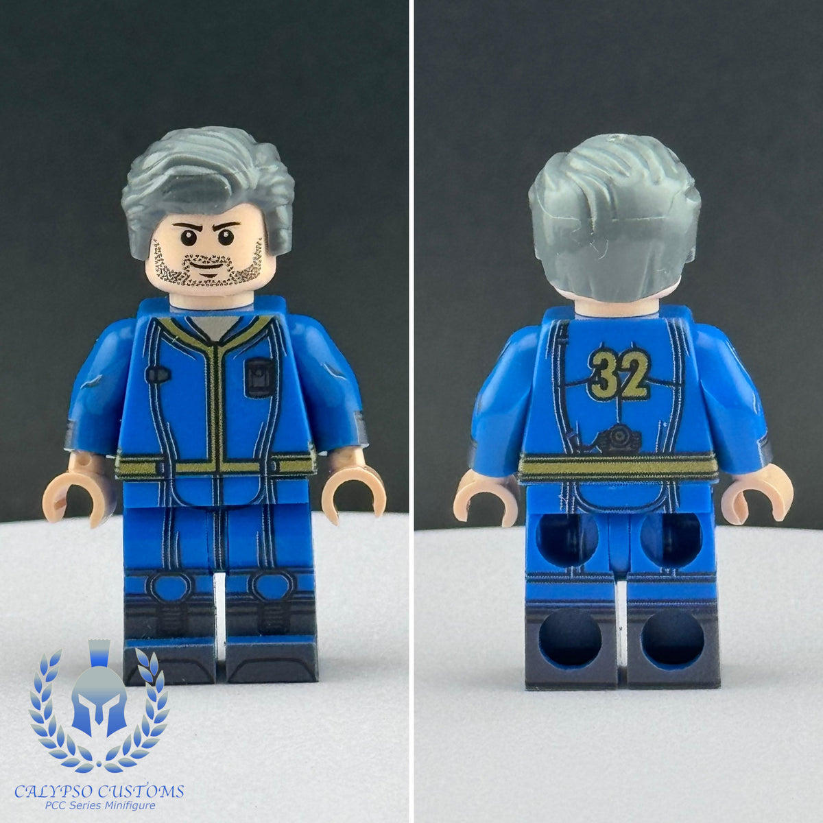 Calypso Customs Fallout Vault 32 Dweller V2 Custom Printed PCC Series Minifigure