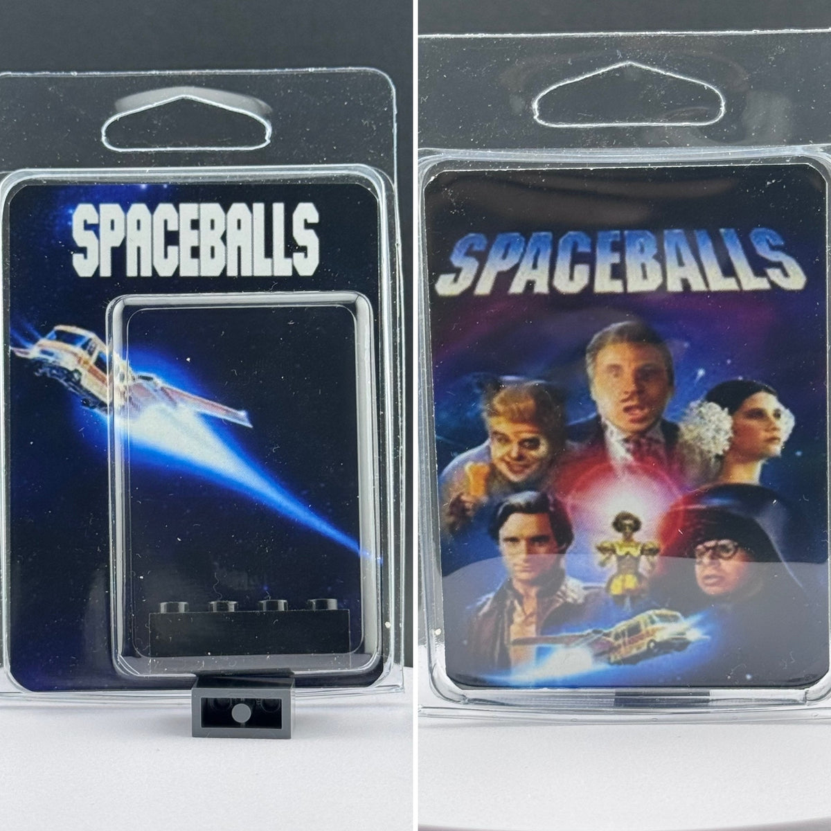 Calypso Customs Minifigure Display Case & SpaceBalls Insert Card