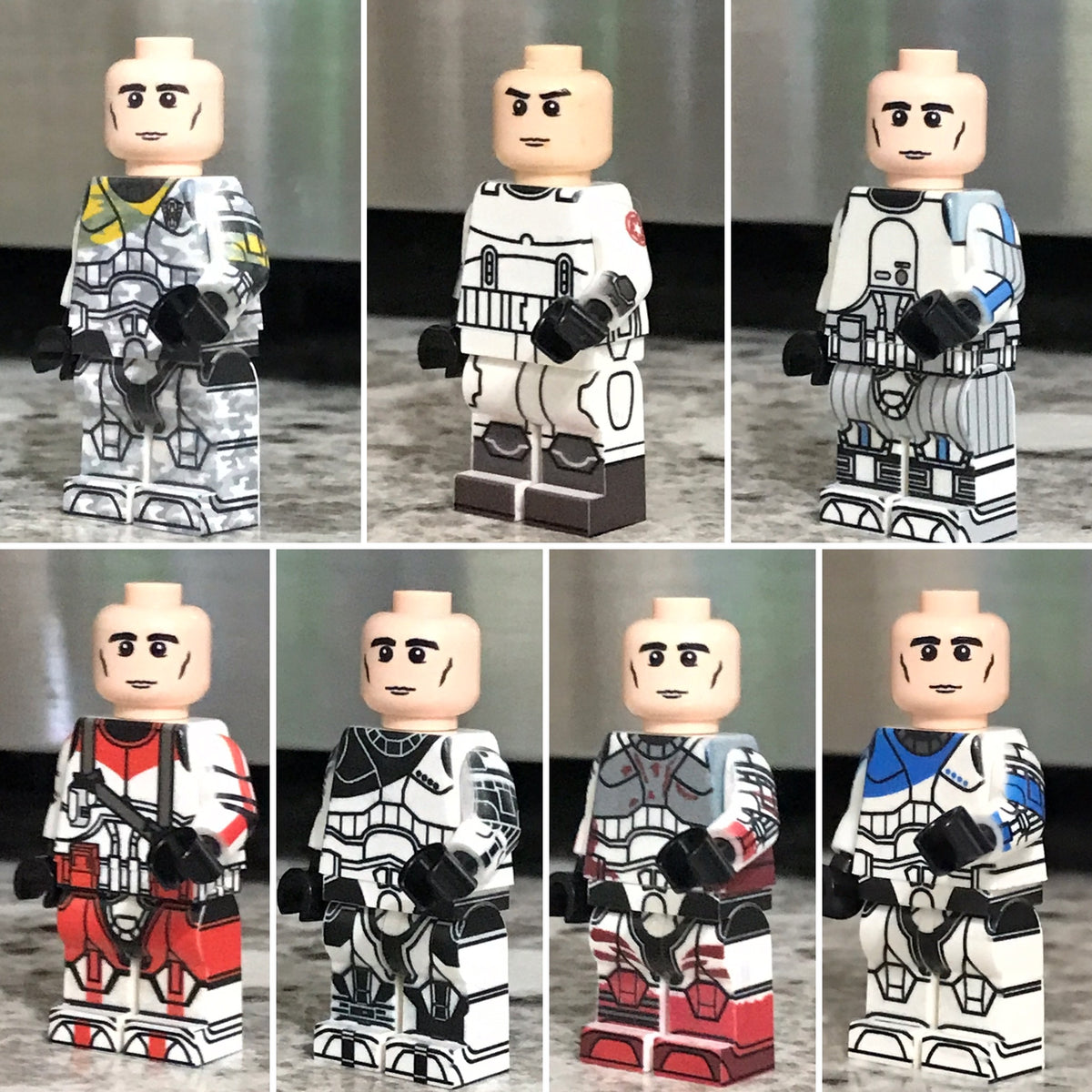 Calypso Customs PCC Series Custom UV Printed Minifigure Bodies