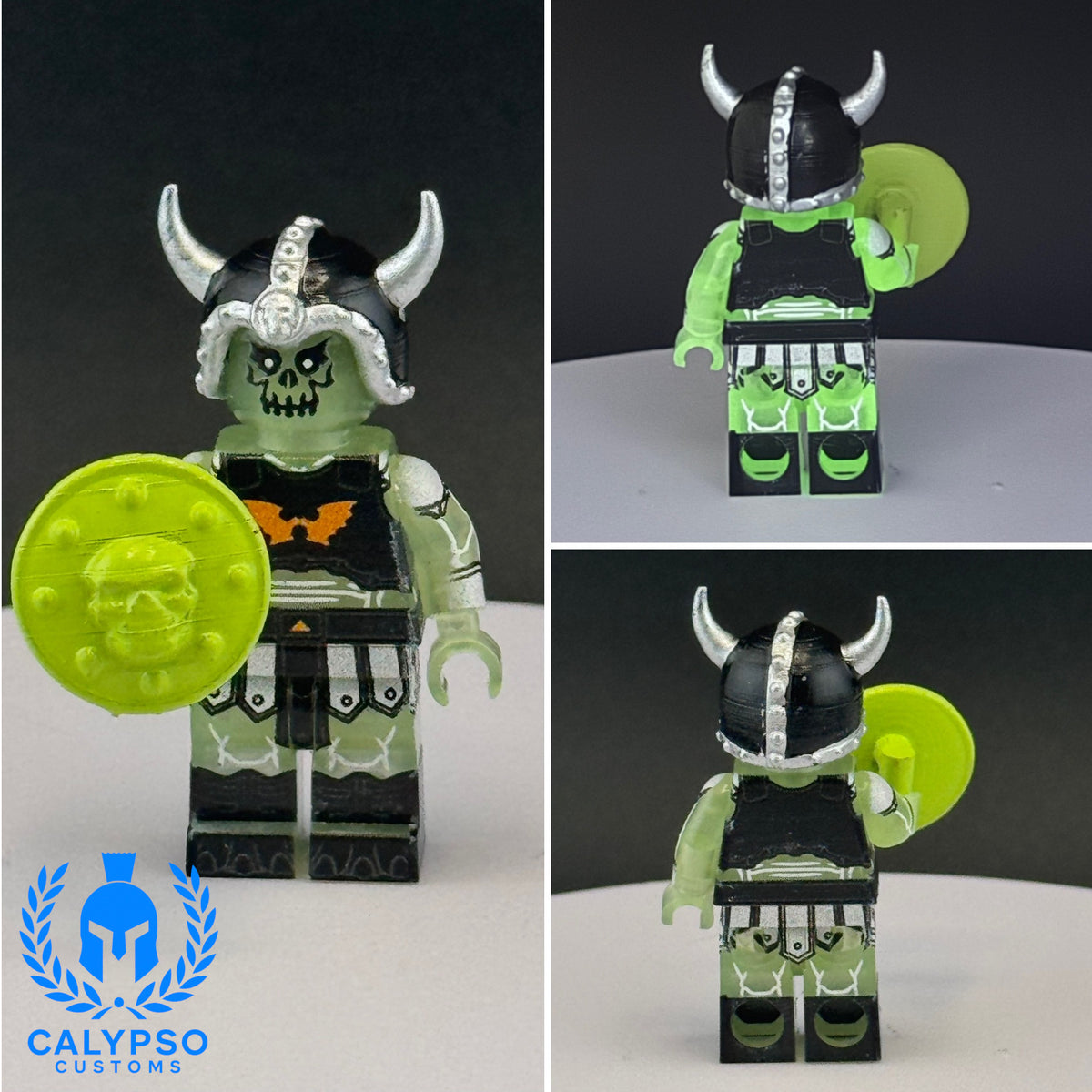 Calypso Customs MOTU Skeleton Warrior V1 Custom Printed PCC Series ...