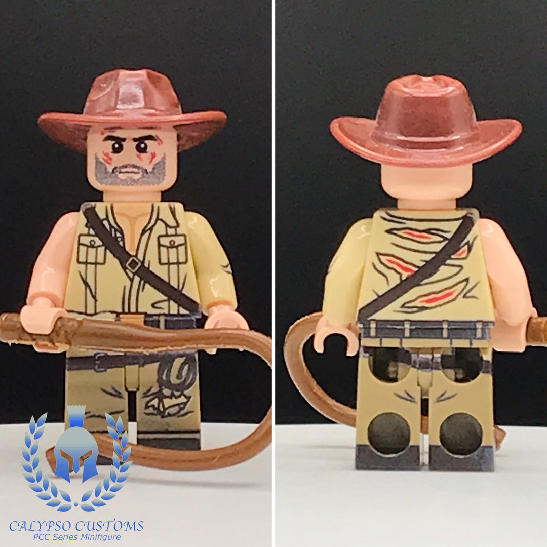 Calypso Customs Indiana Jones Custom Printed PCC Series Minifigure