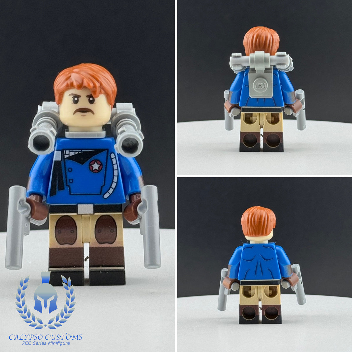 Calypso Customs MOTU Rio Blast Custom Printed PCC Series Minifigure