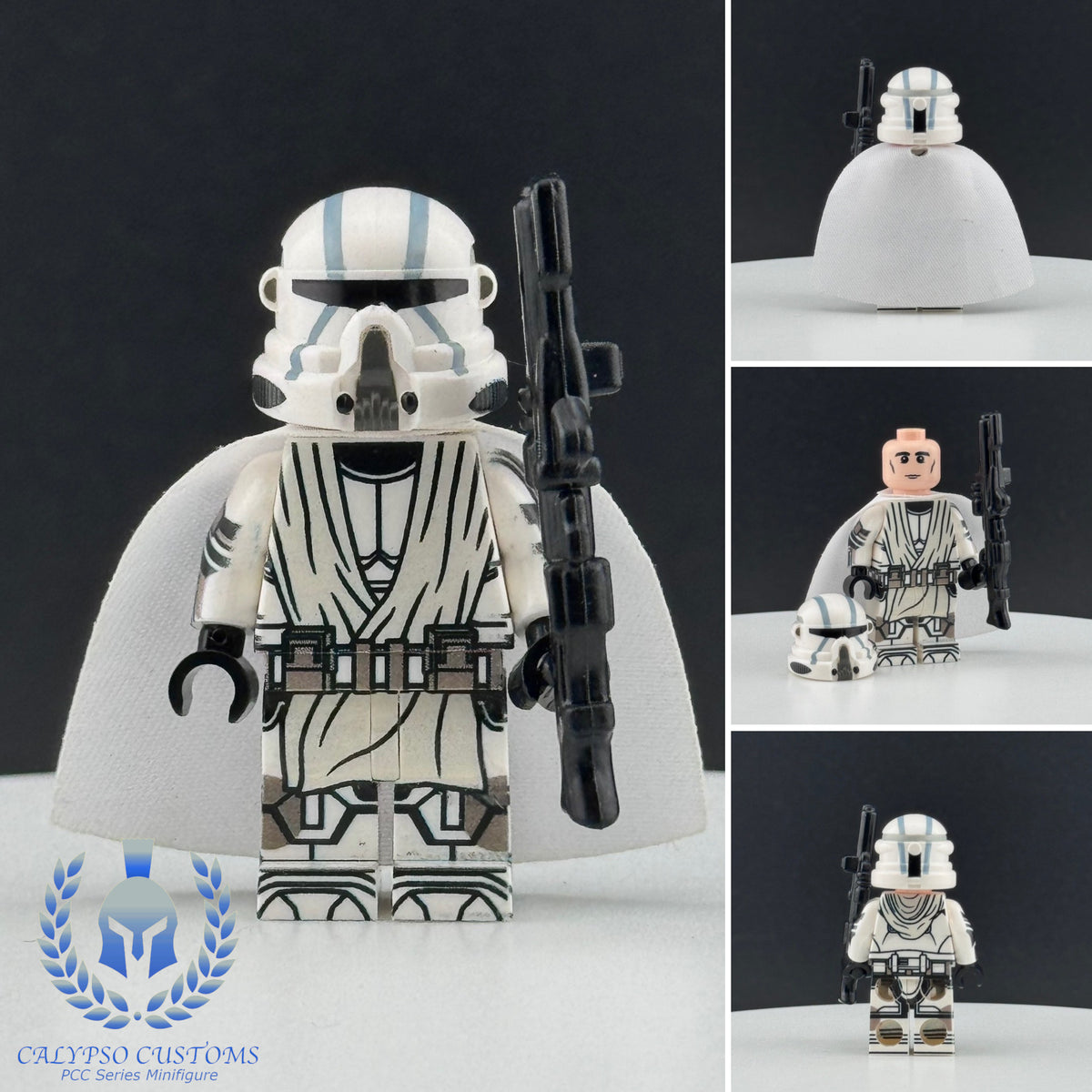 Calypso Customs Clone Commander Keller Custom Printed PCC Series Minifigure