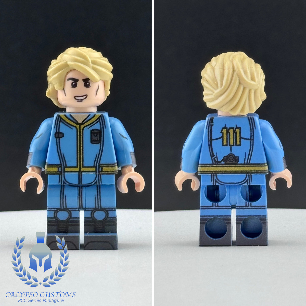 Calypso Customs Fallout Vault 111 Cryo Male Dweller Custom Printed PCC ...