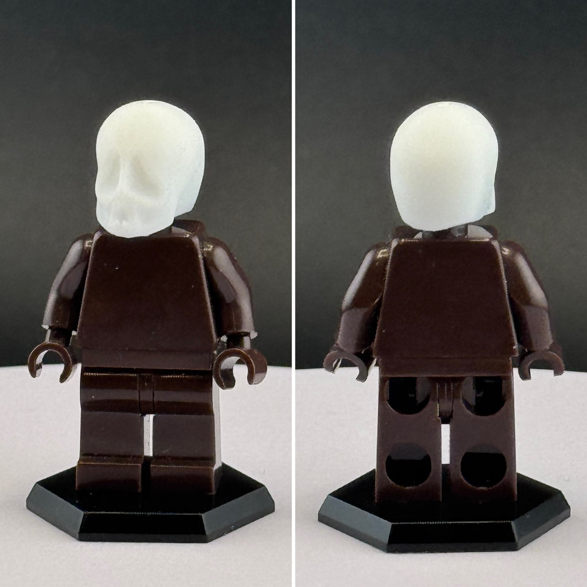 Calypso Customs Custom White Givin Alien Miniature Head