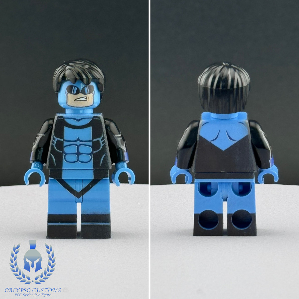 Calypso Customs Blue Suit Invincible Custom UV Printed PCC Series Miniature