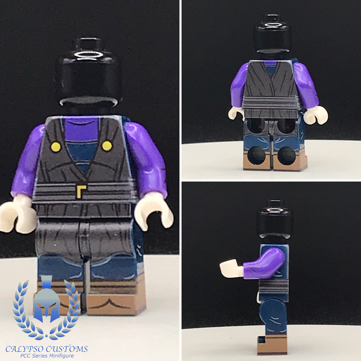 Calypso Customs Sith Waluigi Robes PCC Series Minifigure Body