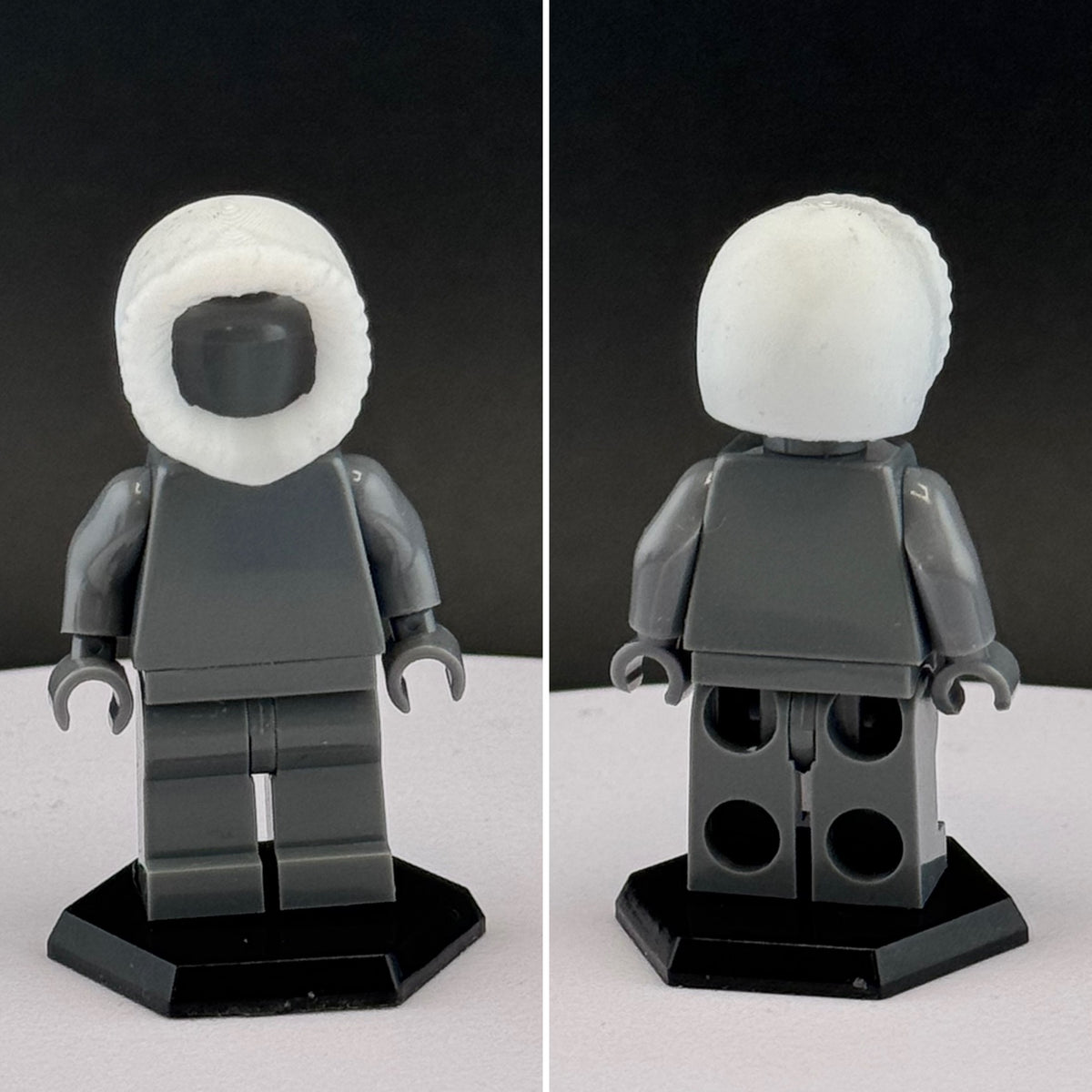 Calypso Customs Custom 3D Printed Padme Winter White Miniature Headdress
