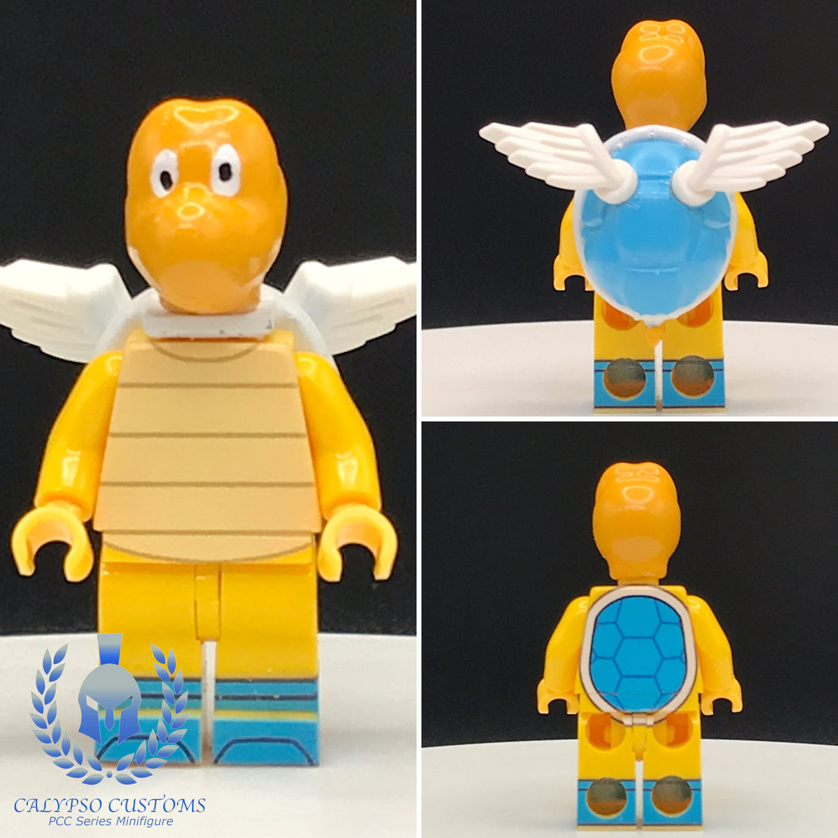 Calypso Customs Winged Light Blue Koopa Custom Printed PCC Series ...