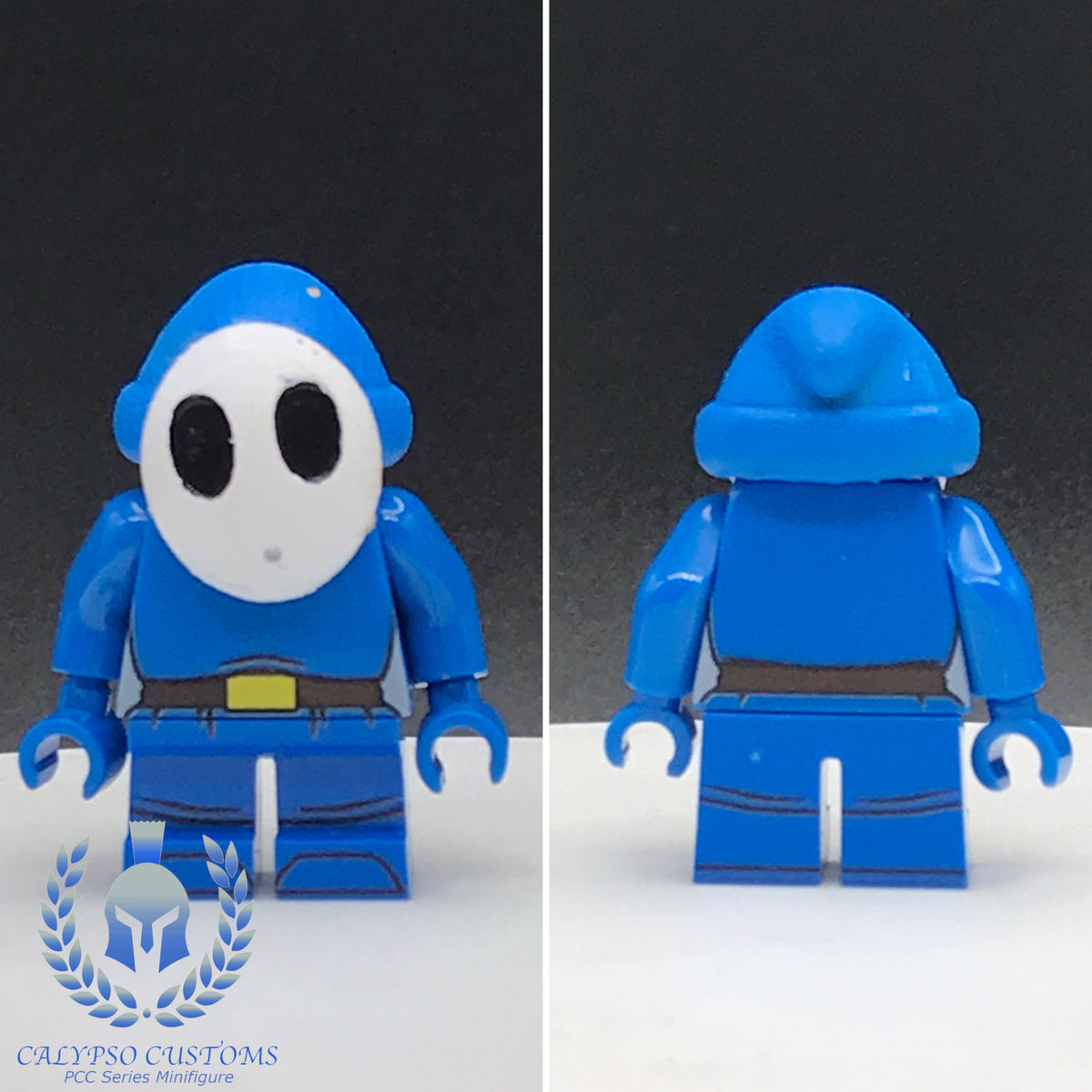 Calypso Customs Shy Guy Blue Custom Printed PCC Series Minifigure