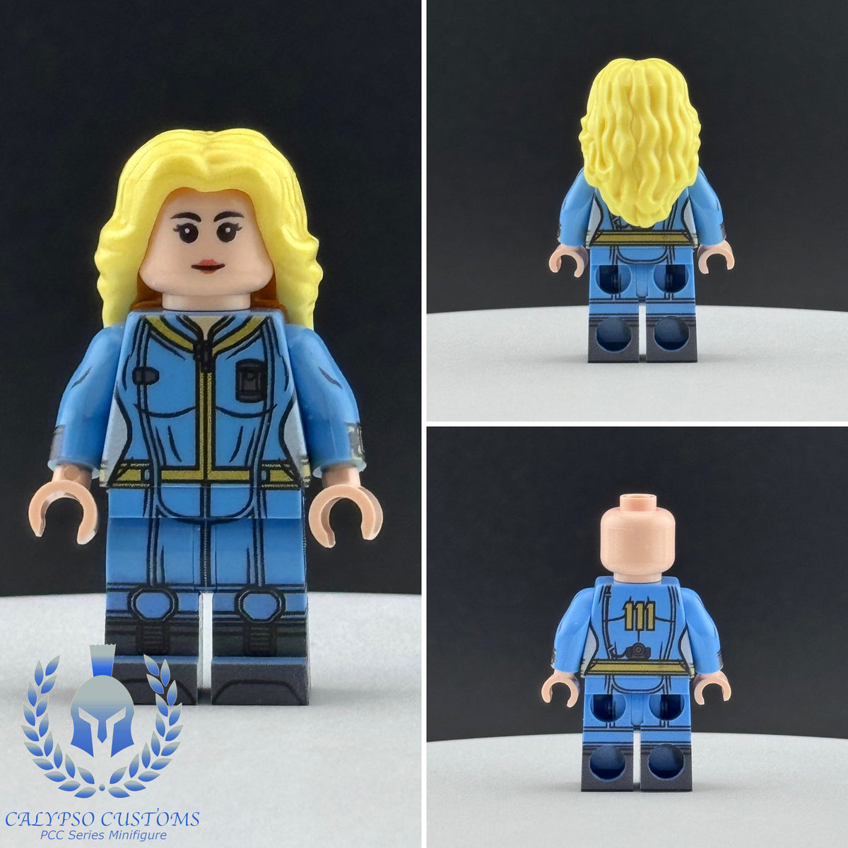 Calypso Customs Fallout Vault 111 Cryo Female Dweller Custom Printed ...