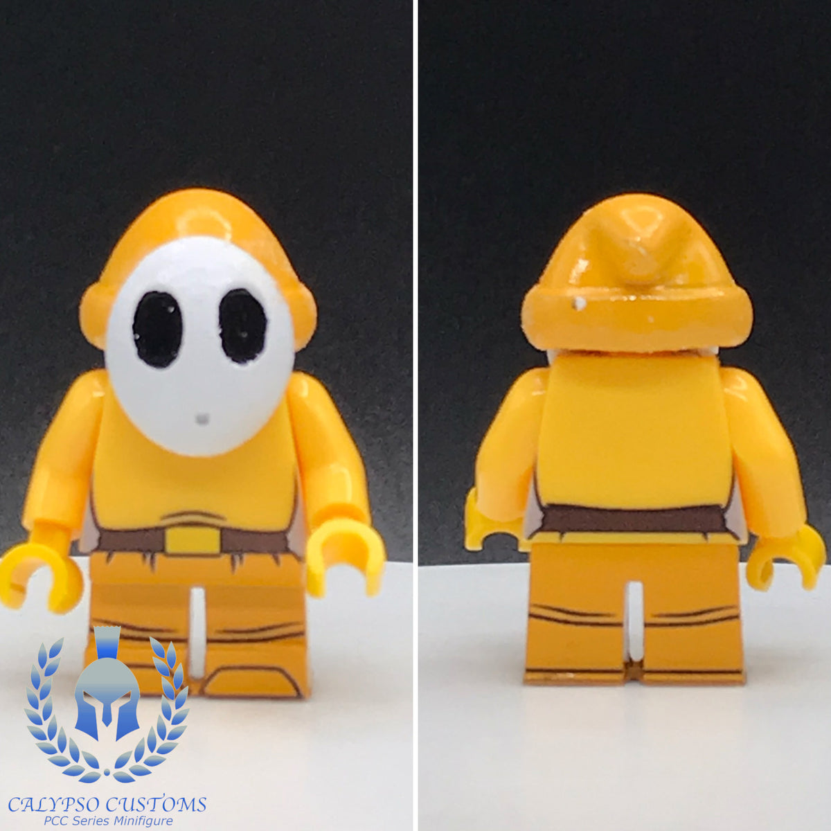 Calypso Customs Shy Guy Yellow Custom Printed PCC Series Minifigure