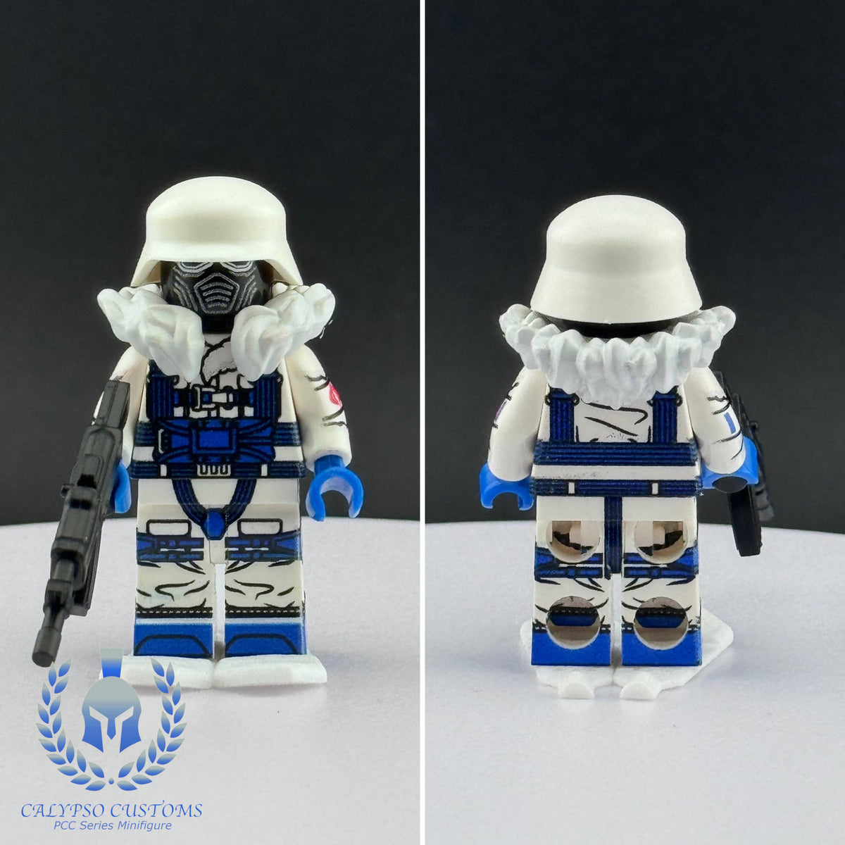 Calypso Customs G.I. Joe Cobra Snow Serpent Custom Printed PCC Series ...