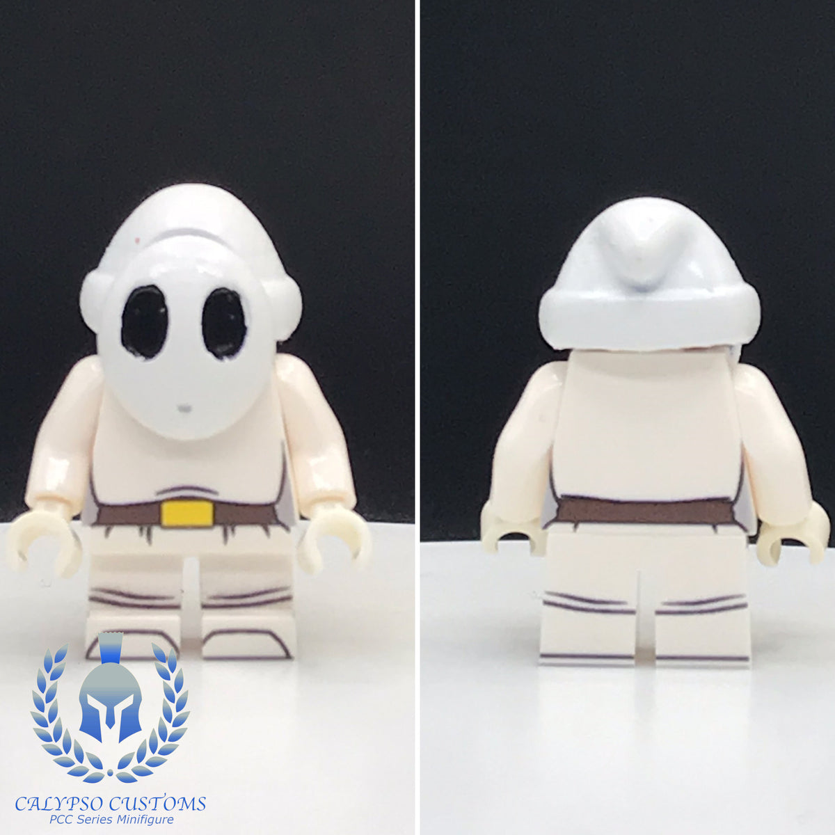 Calypso Customs Shy Guy White Custom Printed PCC Series Minifigure