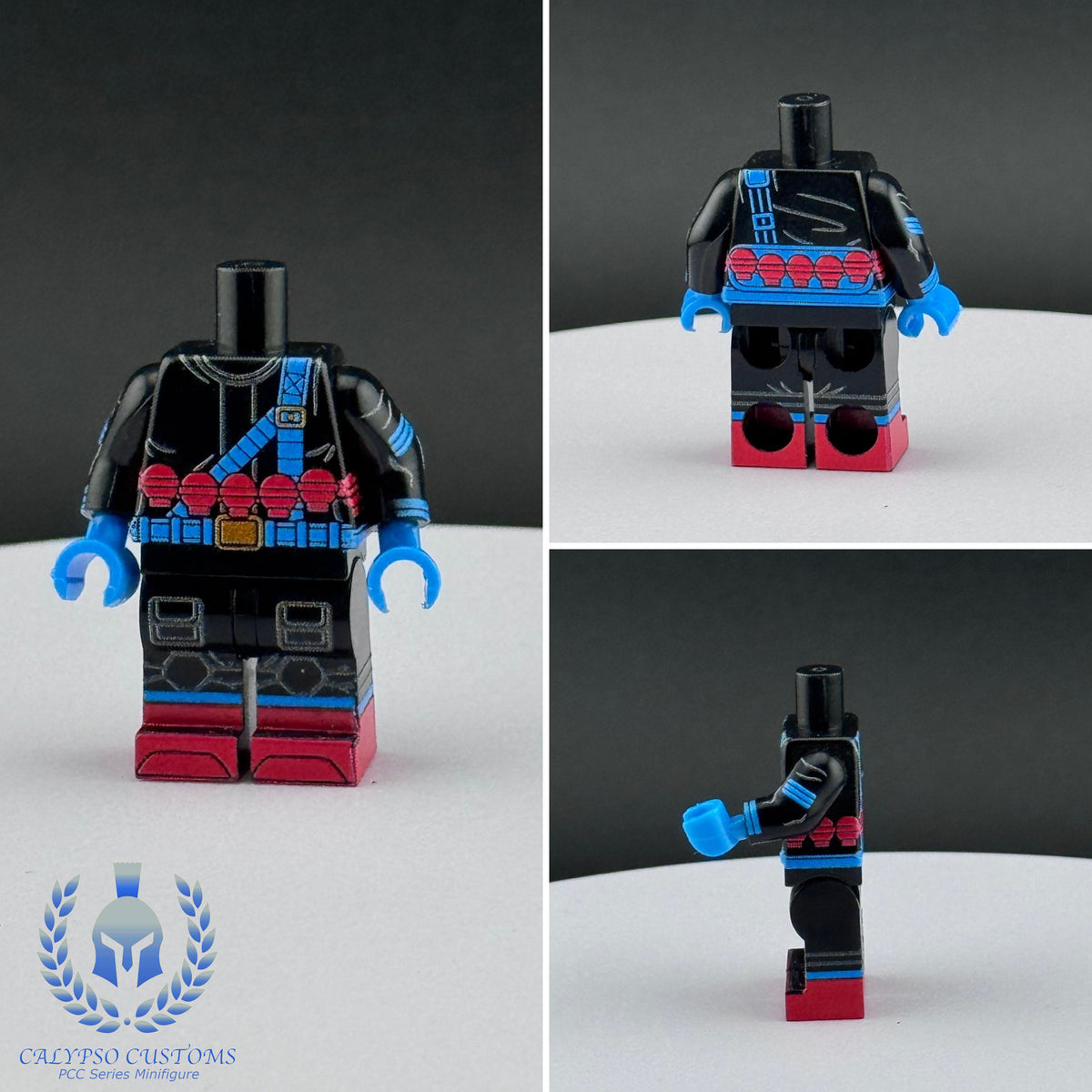 Calypso Customs Custom Printed Cobra TARGET Armor PCC Series Miniature Body