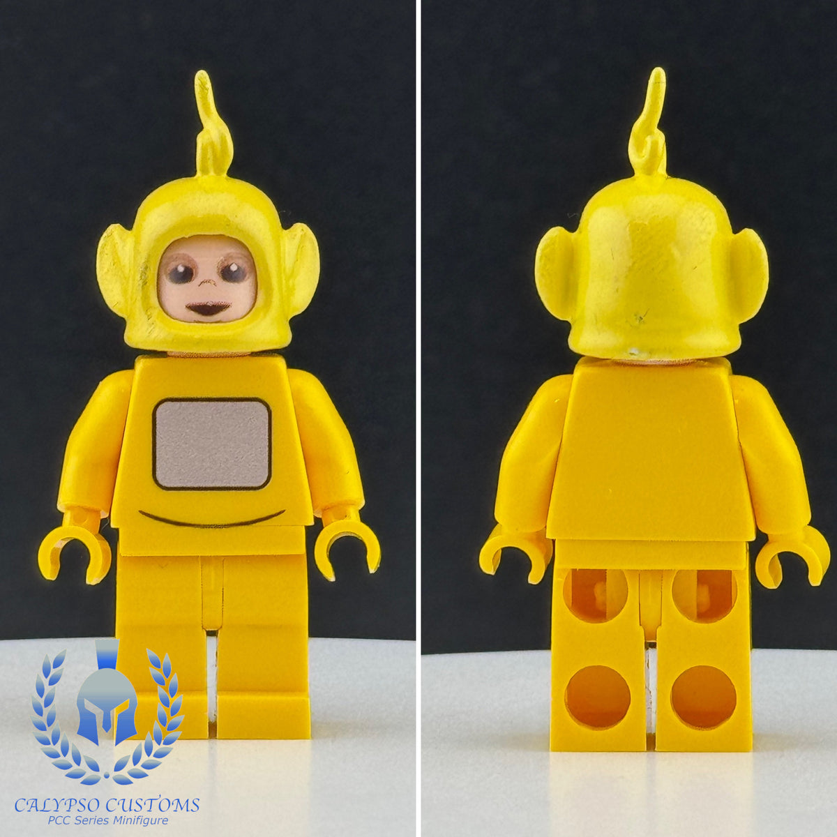 Calypso Customs Teletubbies: Lala Custom Printed PCC Series Miniature