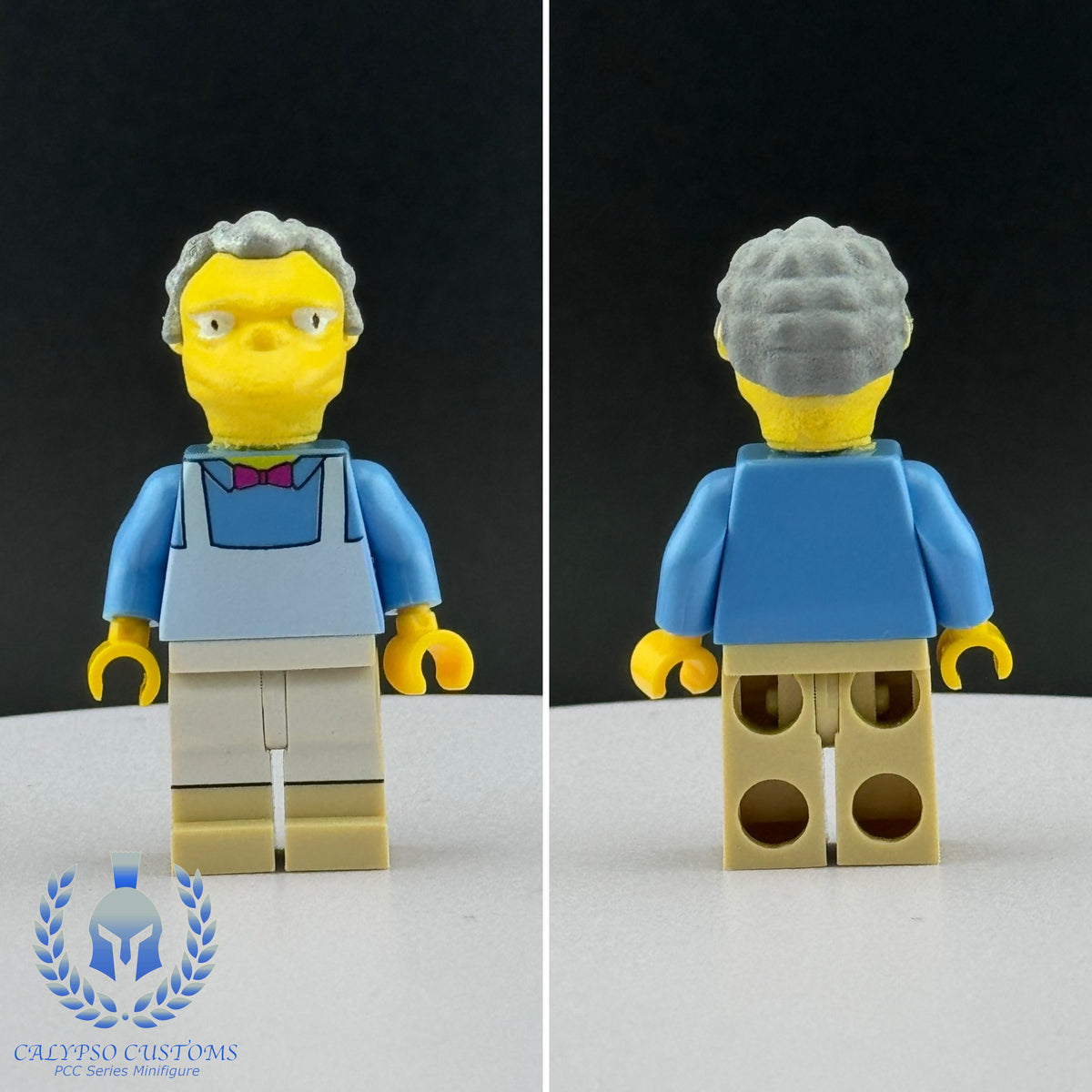 Calypso Customs Simpsons Moe Custom Printed PCC Series Miniature