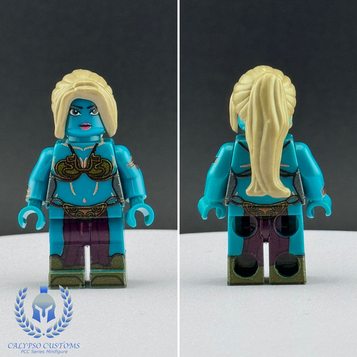 Calypso Customs Hutt Palace Dancer V8 Custom Printed PCC Series Minifigure