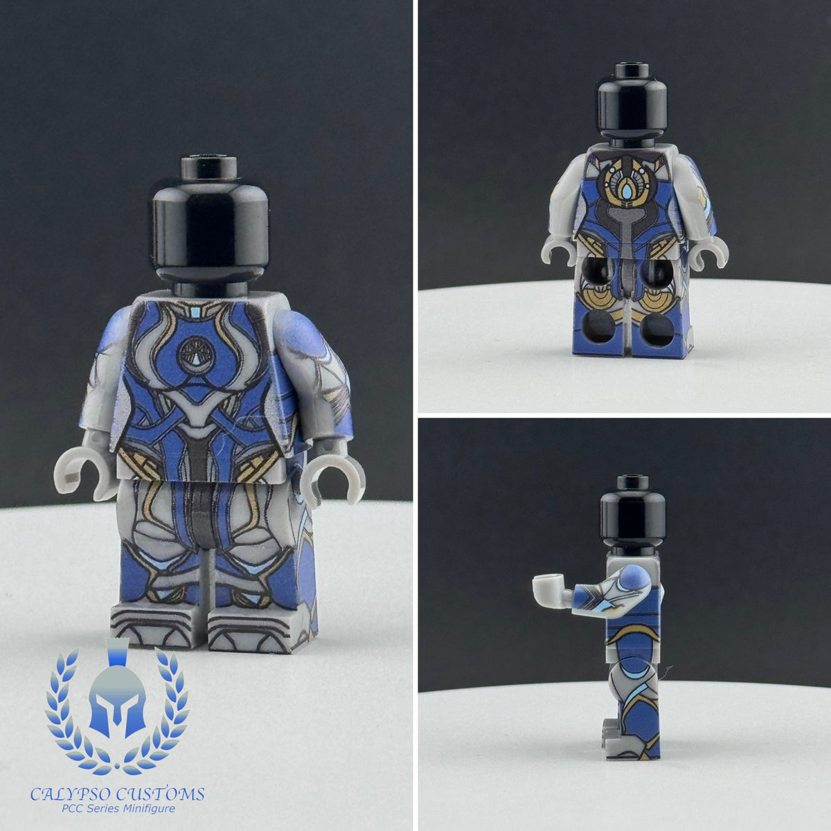 Calypso Customs Frost Cyborg Armor PCC Series Minifigure Body