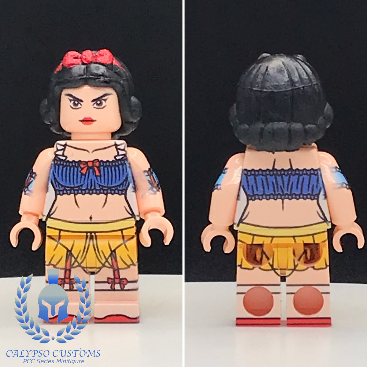 Calypso Customs Halloween Snow White Custom Printed PCC Series Minifigure