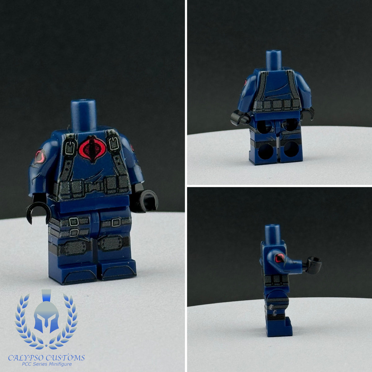 Calypso Customs Custom Printed Cobra Officer Dark Blue Uniform PCC ...