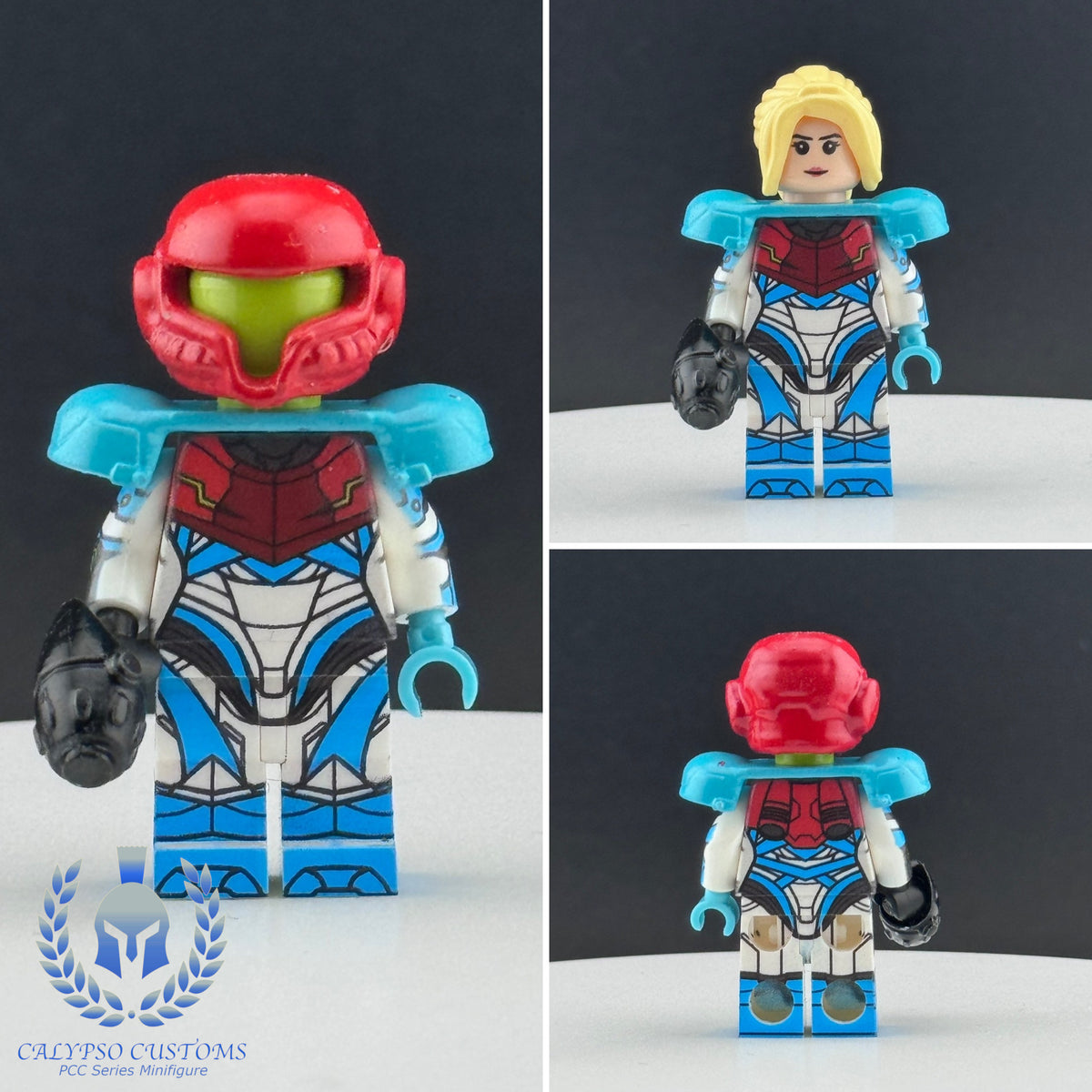 Calypso Customs Metroid Dread Suit Samus Aran Custom Printed PCC Series ...
