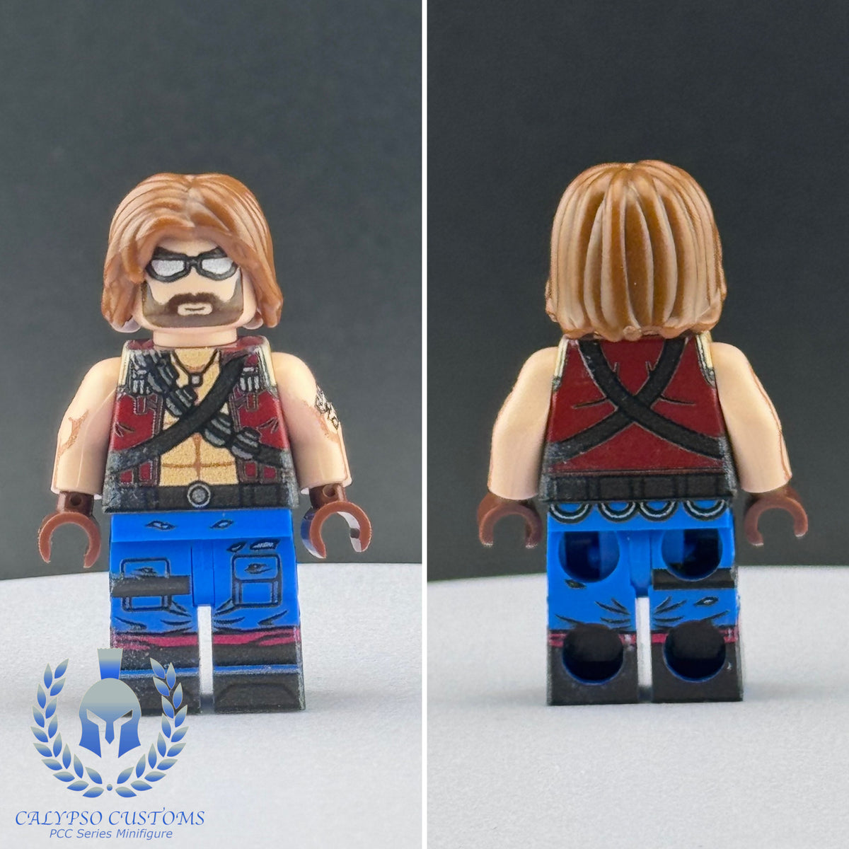 Calypso Customs G.I. Joe Monkey Wrench Custom Printed PCC Series Miniature