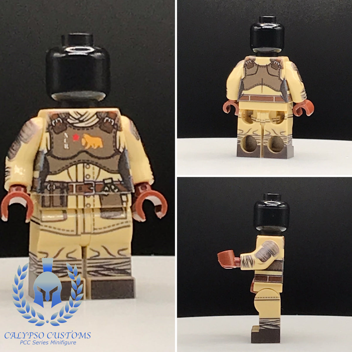 Calypso Customs Fallout NCR Trooper Female Armor PCC Series Minifigure Body
