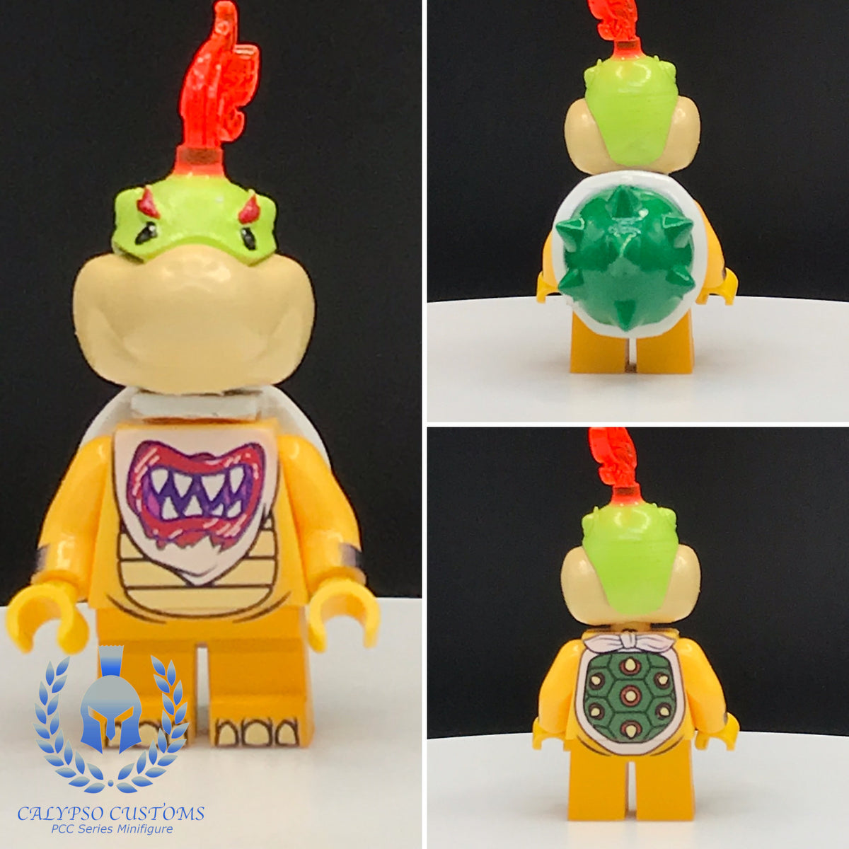 Calypso Customs Baby Bowser Jr. Custom Printed PCC Series Minifigure
