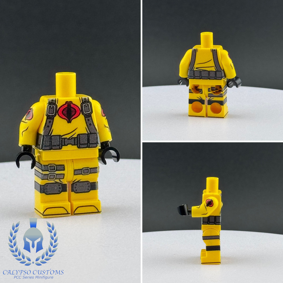 Calypso Customs Custom Printed G.I. Cobra Yellow Trooper Uniform PCC ...