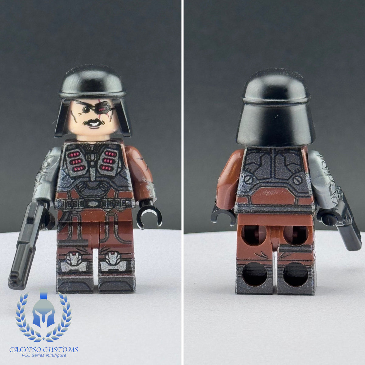 Calypso Customs G.I. Joe Major Bludd Custom Printed PCC Series Miniature