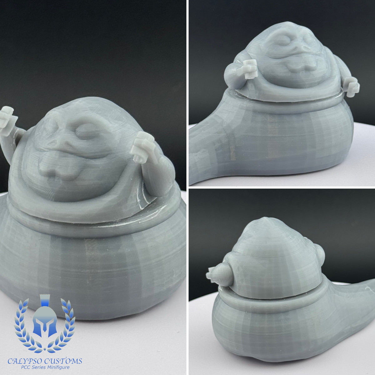 Calypso Customs Custom 3D Resin Printed Jabba The Hutt Custom 3D ...