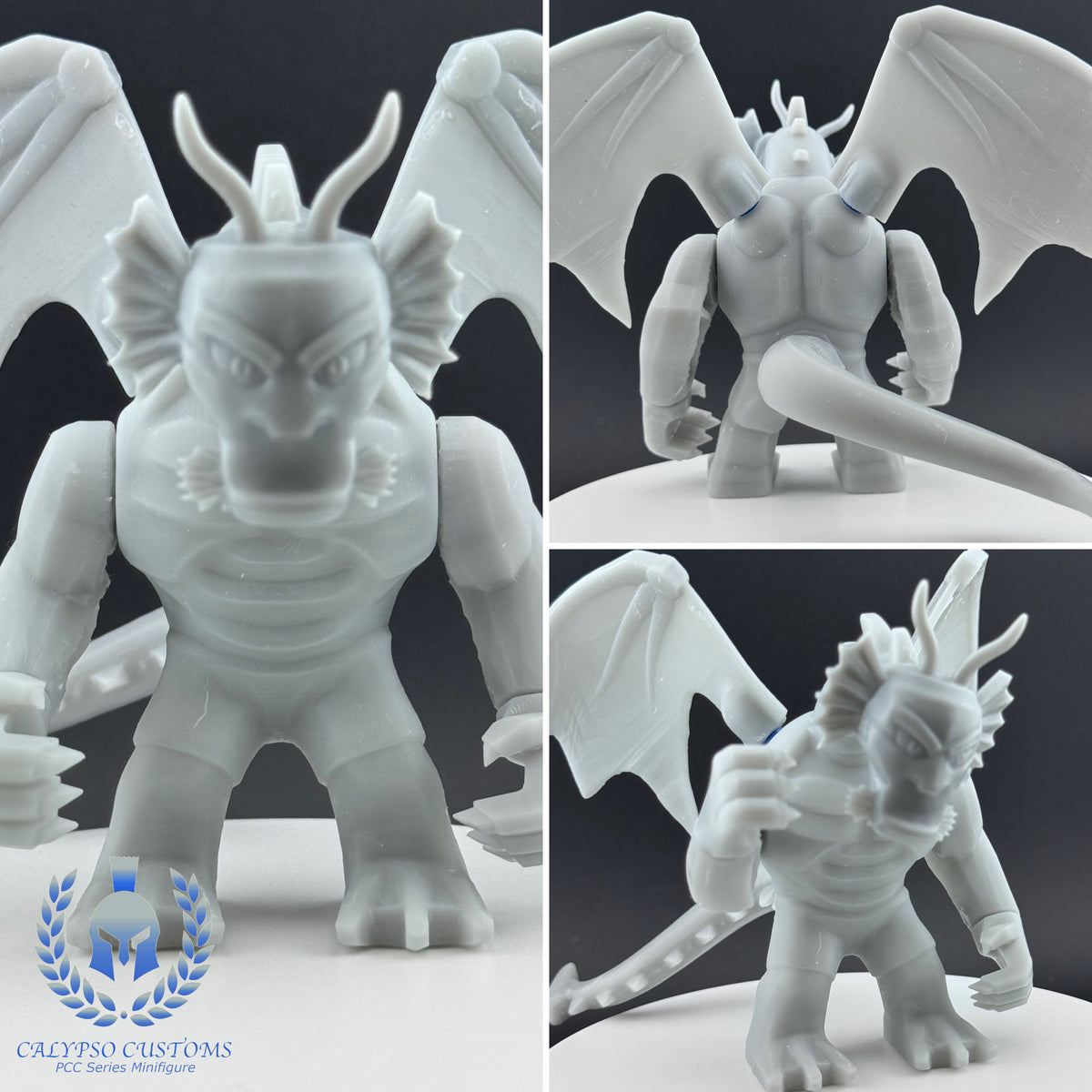 Calypso Customs Custom 3D Printed Marvel Fing Fang Foom Epic Figure