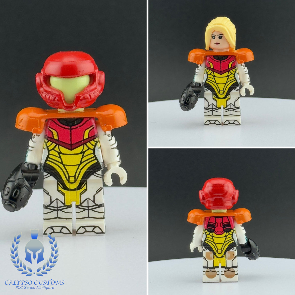 Calypso Customs Metroid Varia Suit Samus Aran Custom Printed PCC Series ...