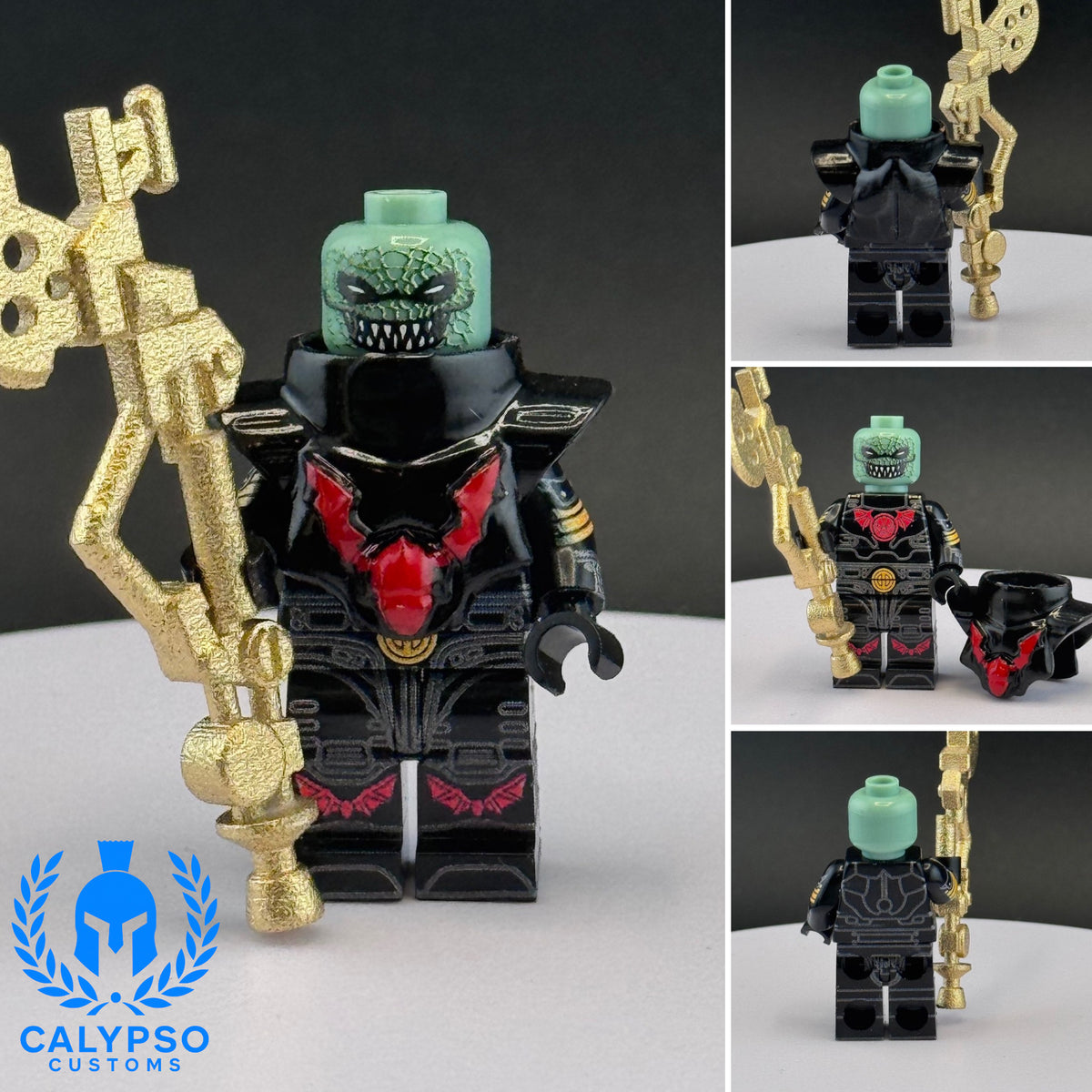 Calypso Customs MOTU Horde Snake Trooper V1 Custom Printed PCC Series ...