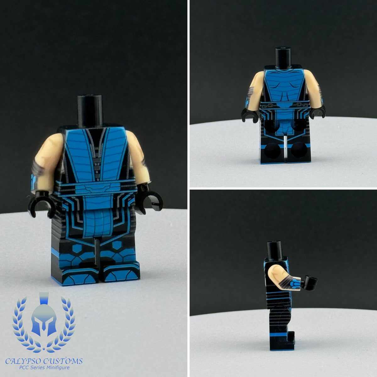 Calypso Customs Sub-Zero Monk Robes PCC Series Miniature Body