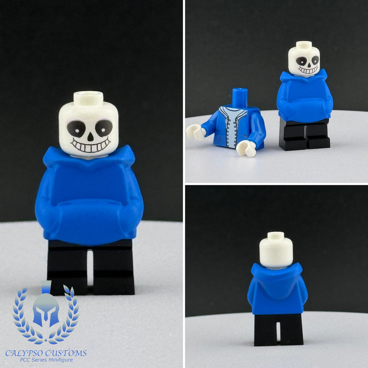 Calypso Customs Undertale Sans DX Custom Printed PCC Series Miniature