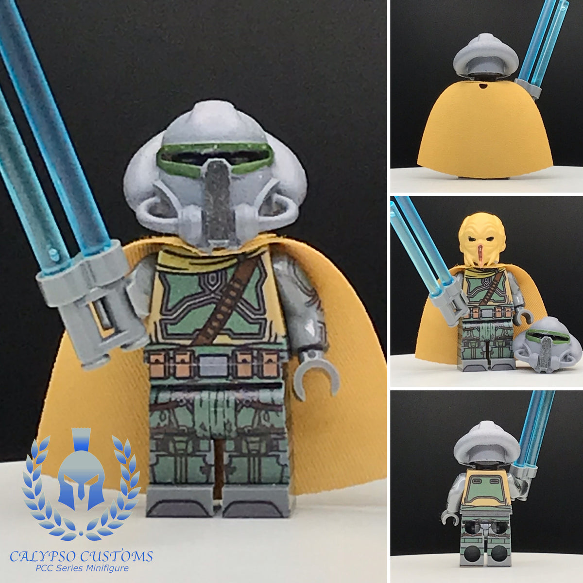 Calypso Customs Keldor Mandalorian Jedi Custom Printed PCC Series ...