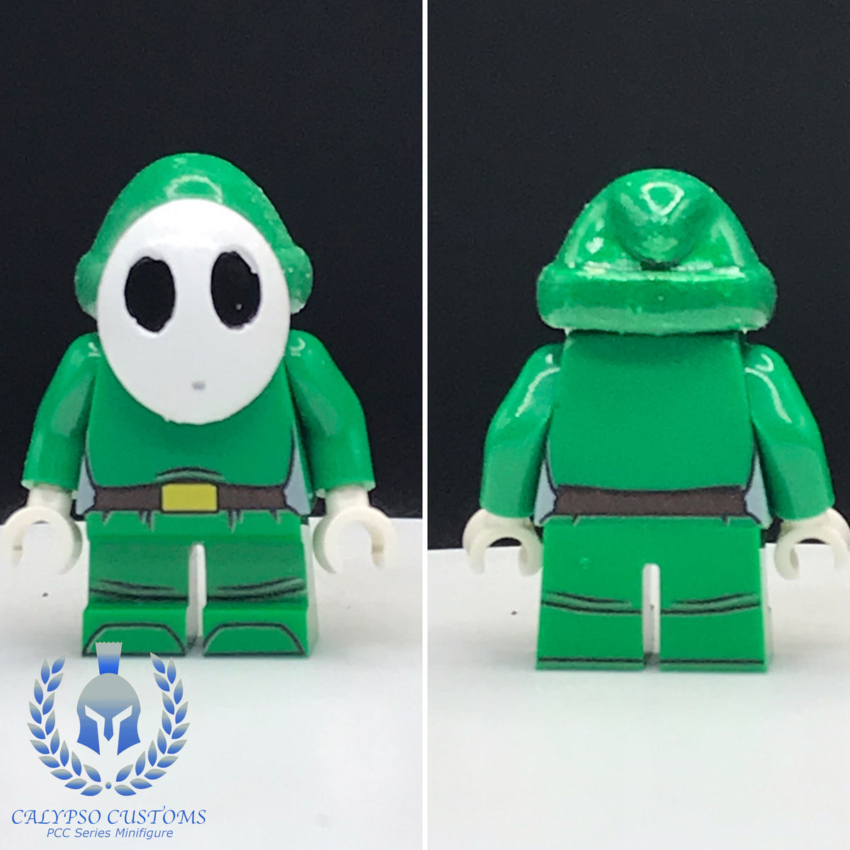 Calypso Customs Shy Guy Green Custom Printed PCC Series Minifigure