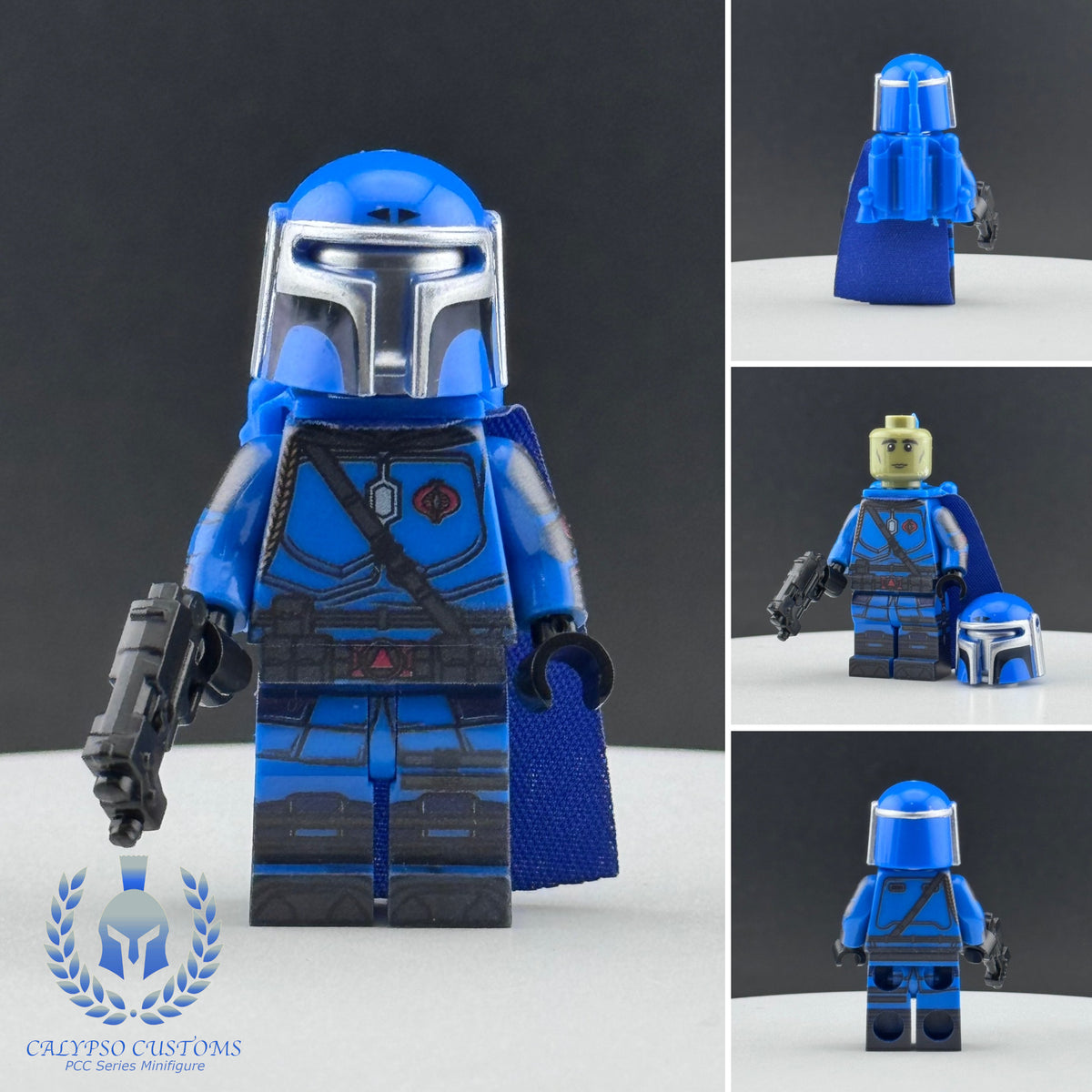Calypso Customs Cobra Commander Mandalorian Custom Printed PCC Series ...