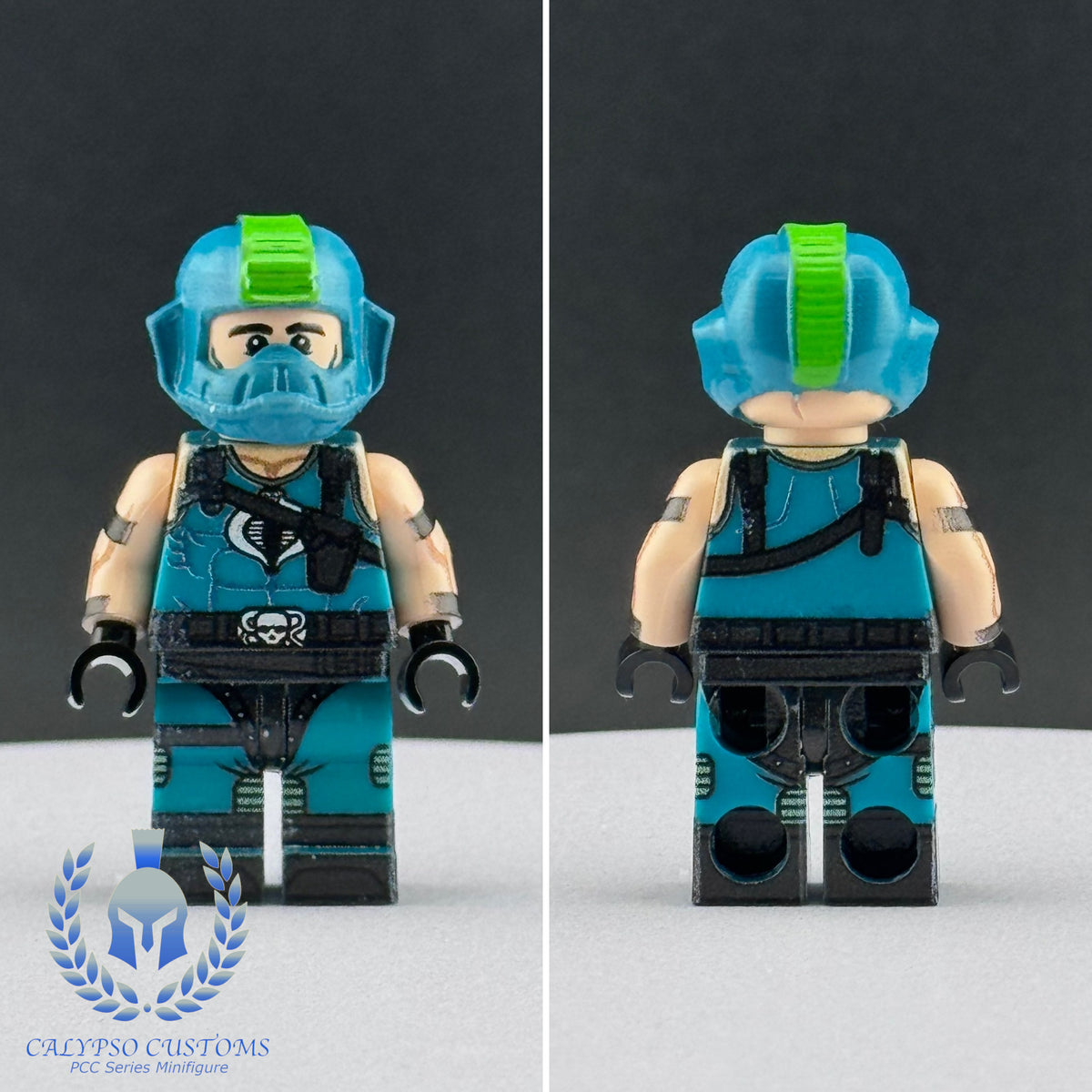 Calypso Customs G.I. Joe Cobra Copperhead Custom Printed PCC Series ...