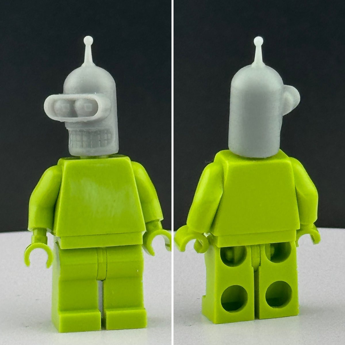 Calypso Customs Custom 3D Printed Futurama Bender Unit Robot Head