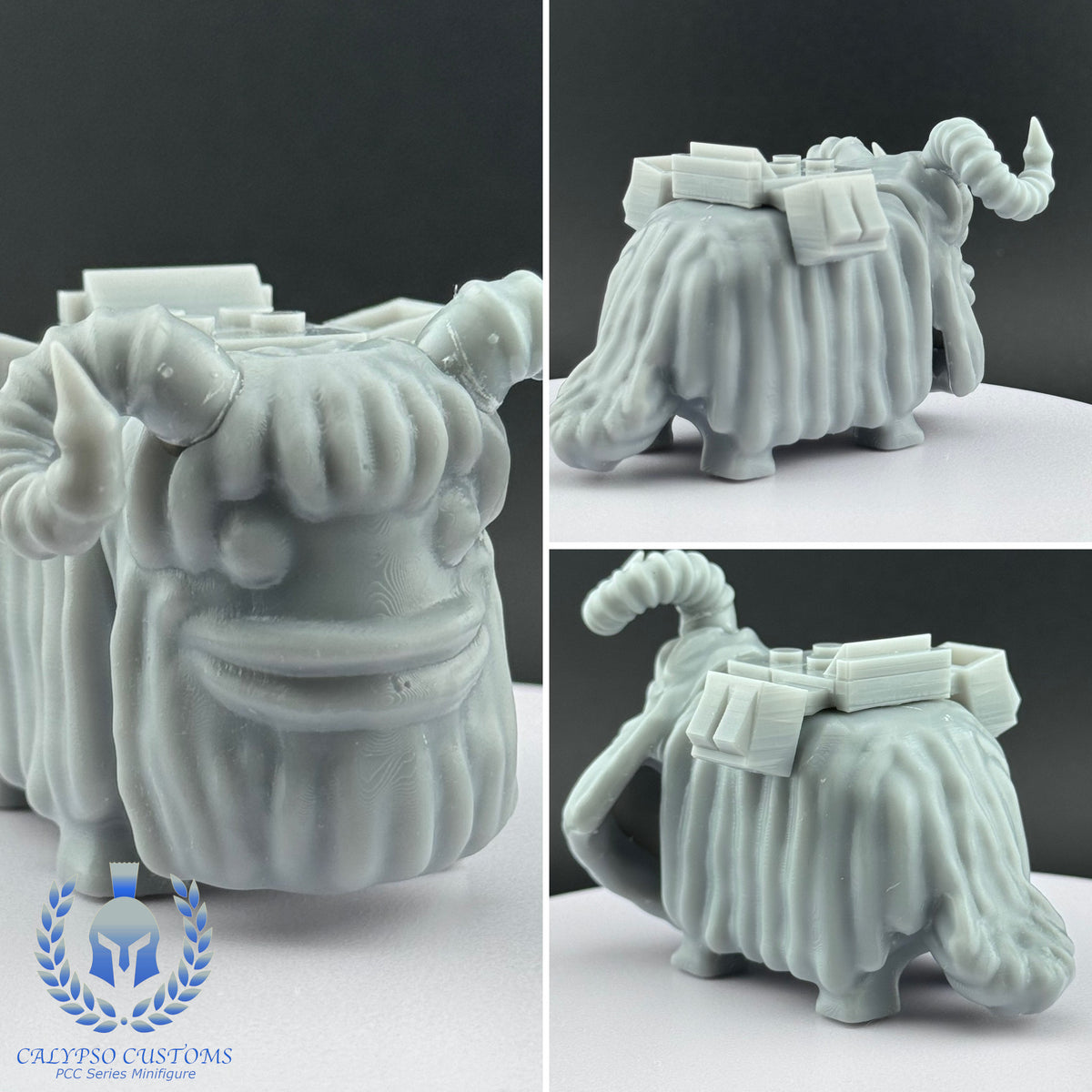 Calypso Customs Custom 3D Printed Baby Bantha Animal-Epic Figure