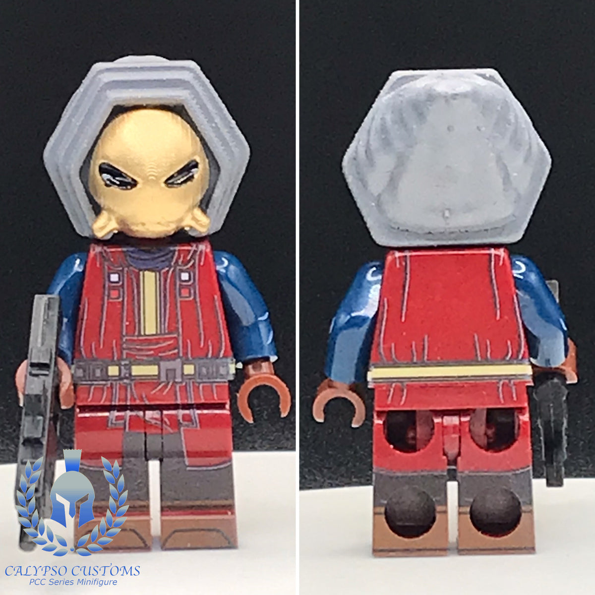 Calypso Customs Pyke Gang Captain Custom Printed PCC Series Minifigure