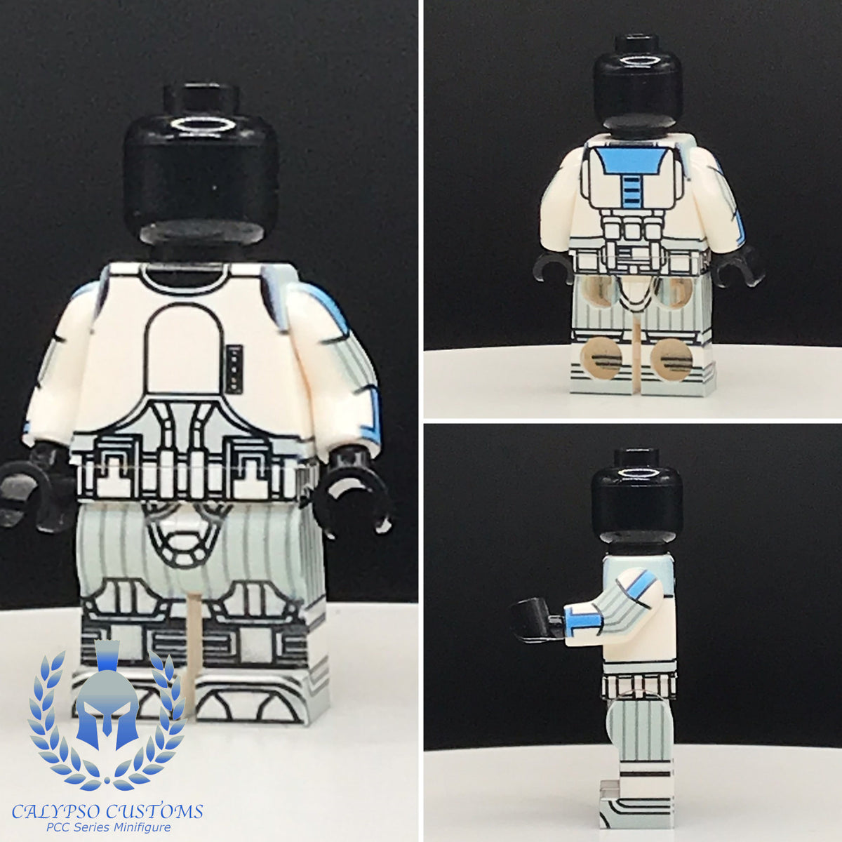 Calypso Customs 501st Clone Cold Assault Trooper PCC Series Minifigure Body
