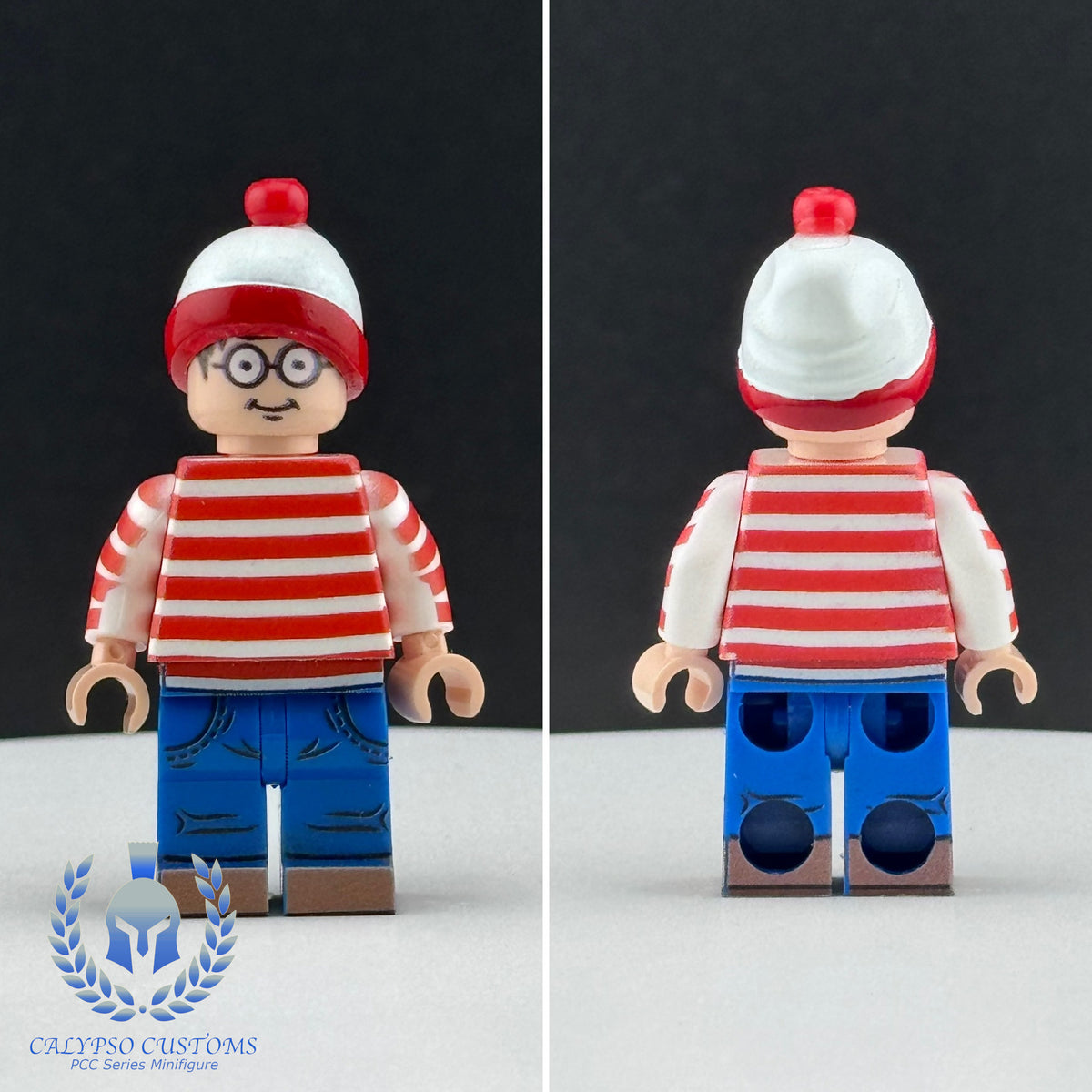 Calypso Customs Where's Waldo Custom Printed PCC Series Minifigure