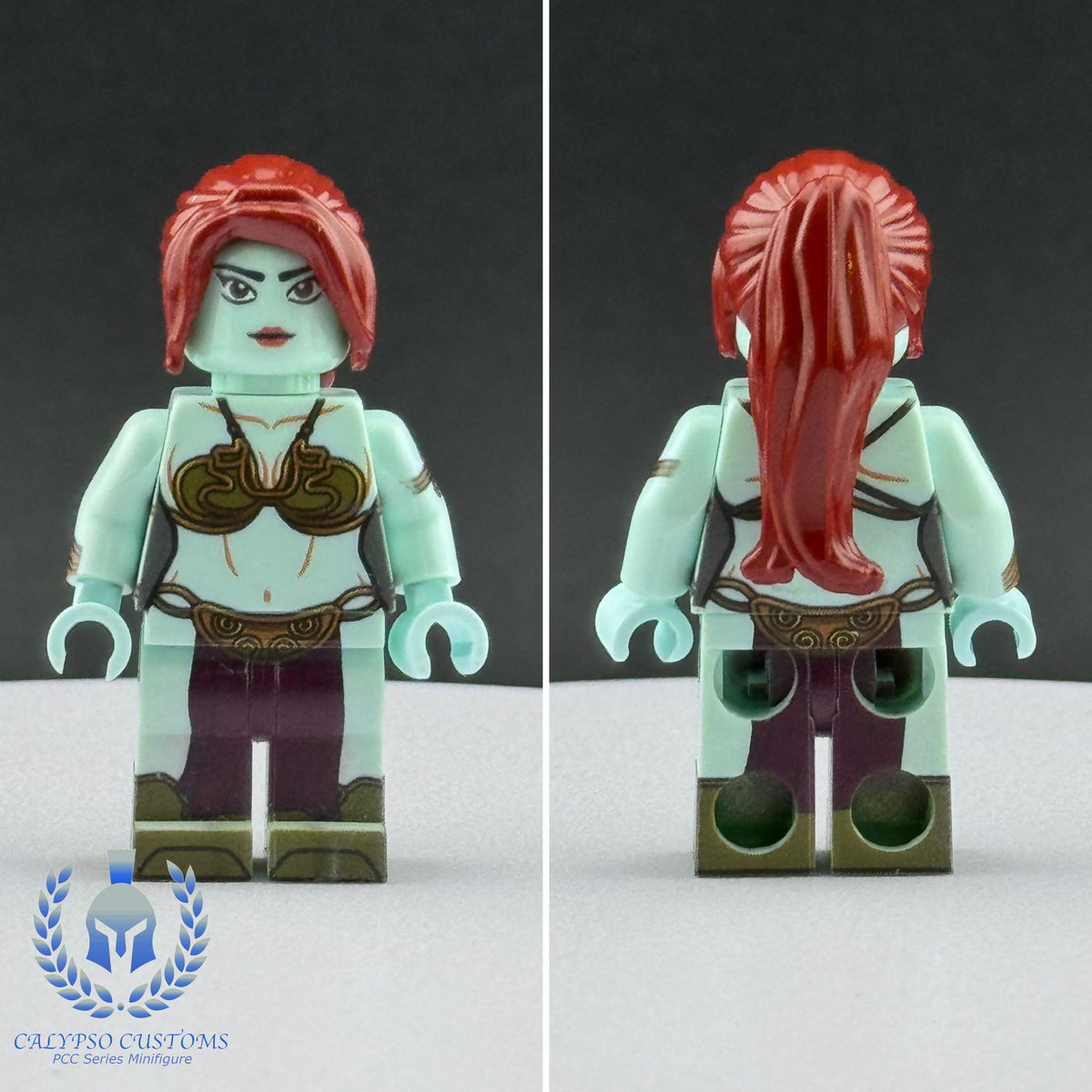 Calypso Customs Hutt Palace Dancer V4 Custom Printed PCC Series Minifigure