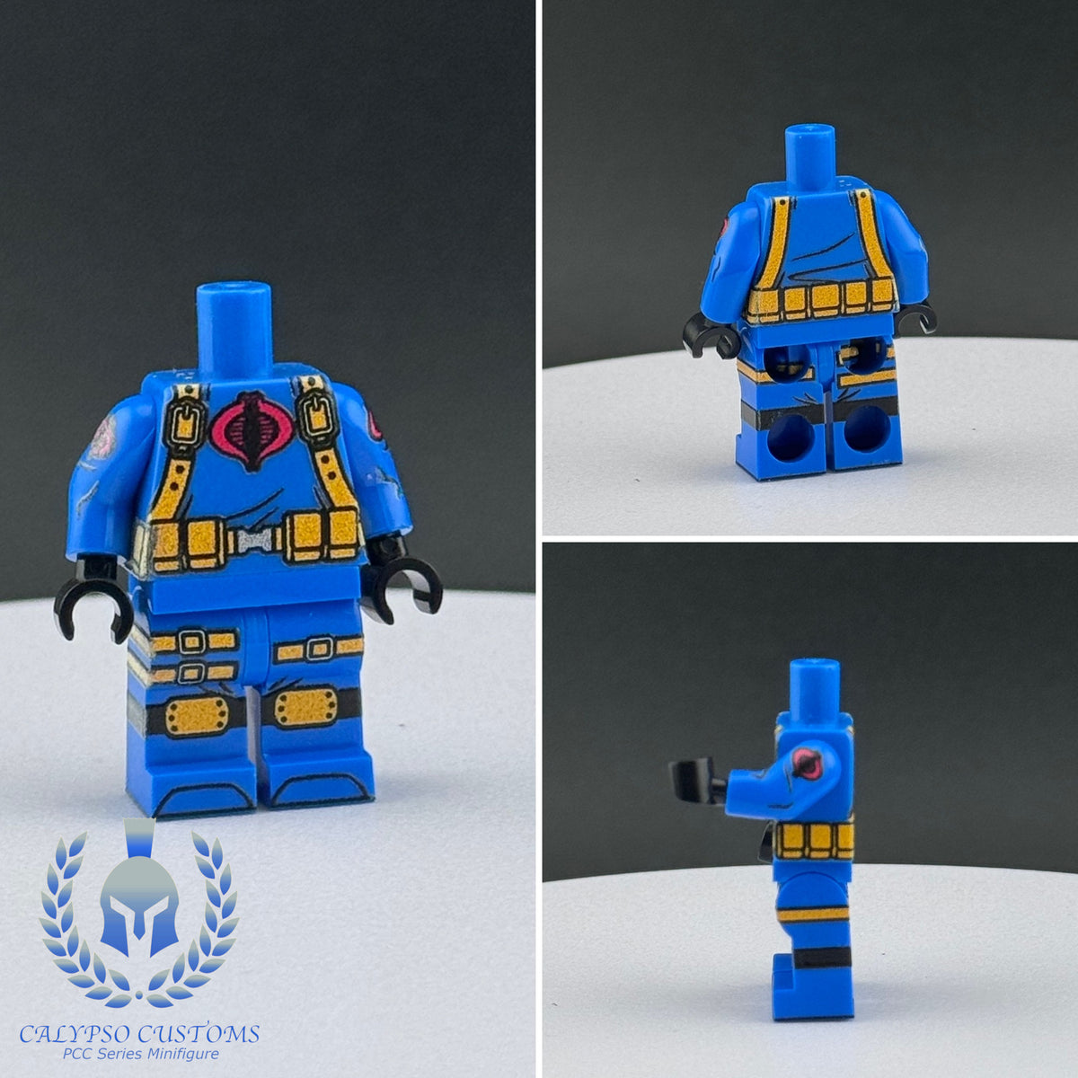 Calypso Customs Custom Printed G.I. Joe Cobra Trooper V2 Uniform PCC ...