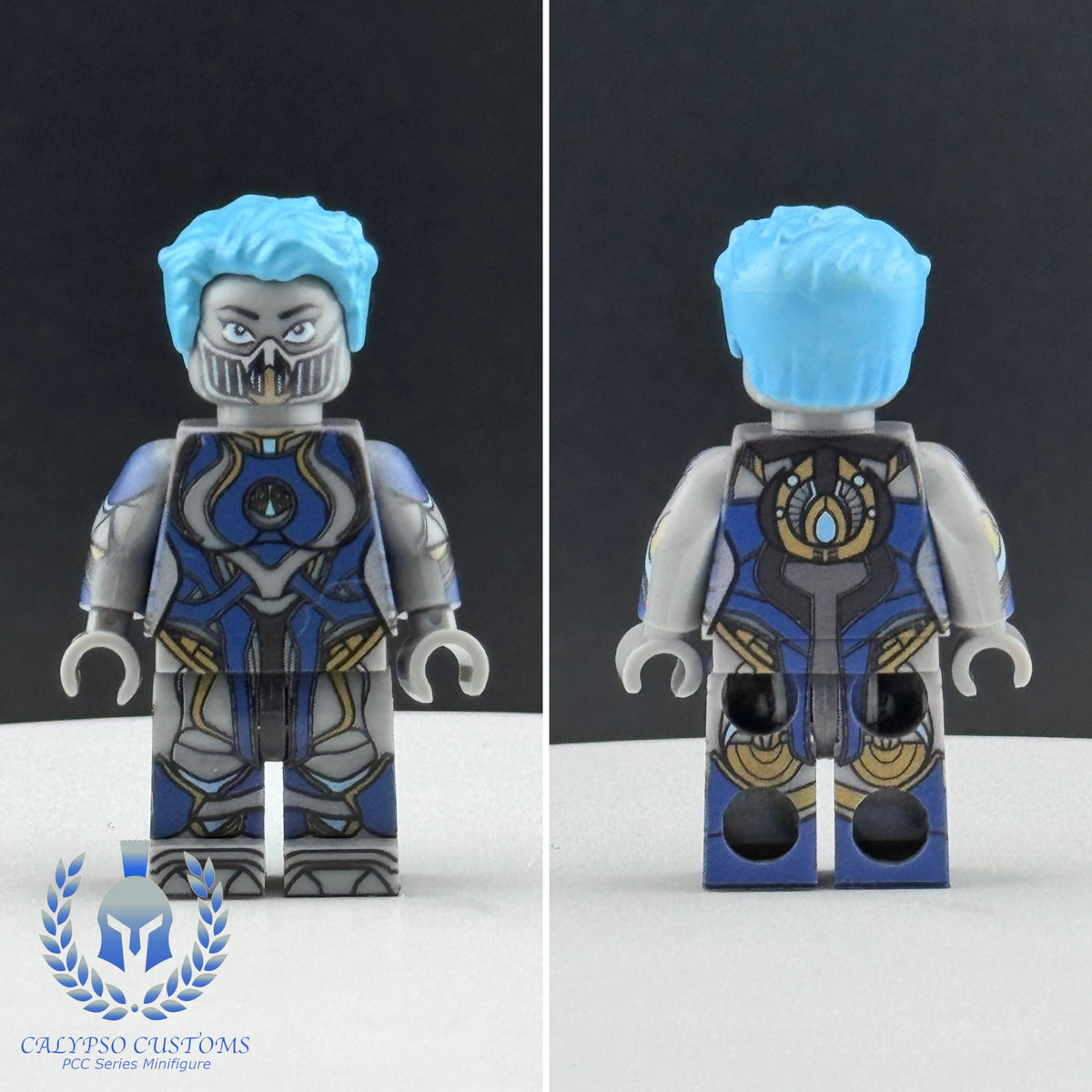 Calypso Customs Mortal Kombat Frost Custom Printed PCC Series Minifigure