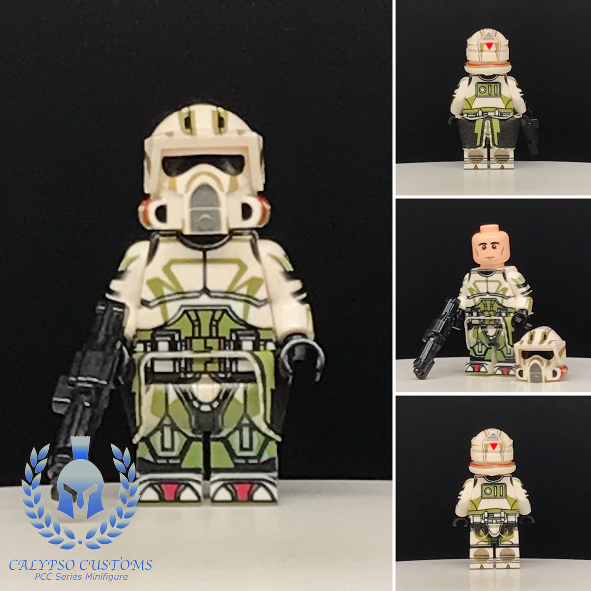 Calypso Customs Clone Commander Trauma Custom Printed PCC Series Minifigure